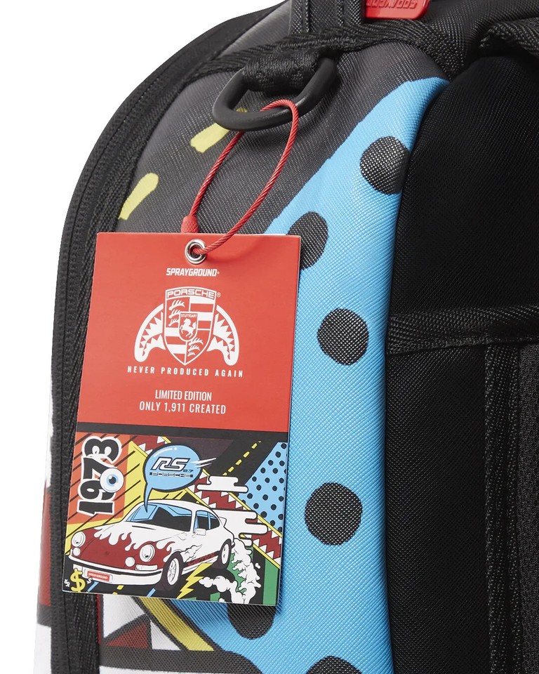 SPRAYGROUND PORSCHE BACKPACK 911 CARRERA RS 2.7 LIMITED EDITION ...