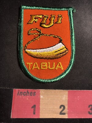 Vtg FIJI TABUA Patch (Tabua Is Polished Whale Tooth - Fiji Islands ...