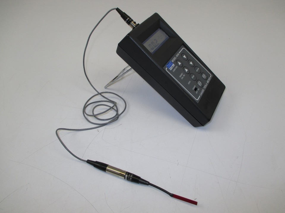 F W Bell 4048 Gauss Meter NDT Magnetic Particle Inspection Magnaflux ...