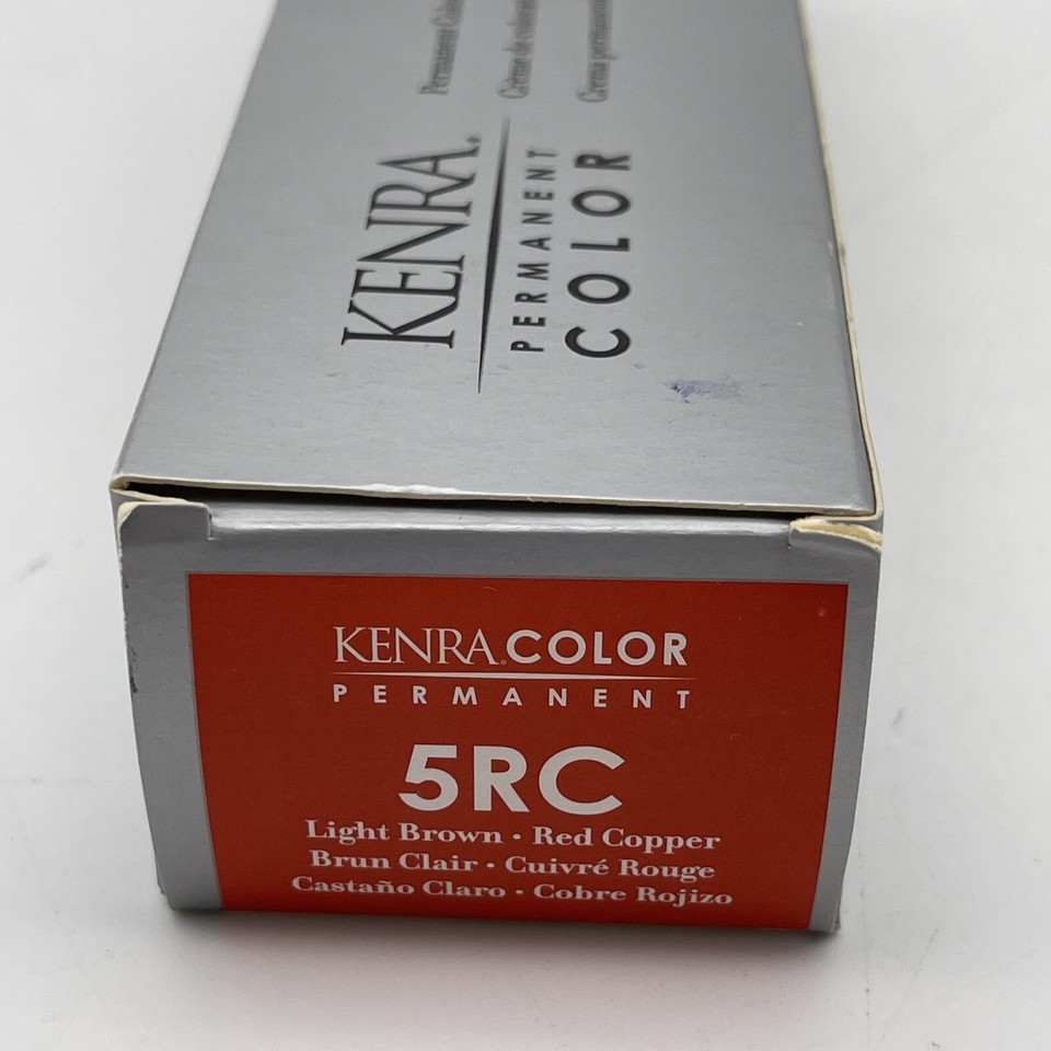 Kenra Color Hair Coloring Cream 3oz 5RC Light Brown Red Copper | eBay