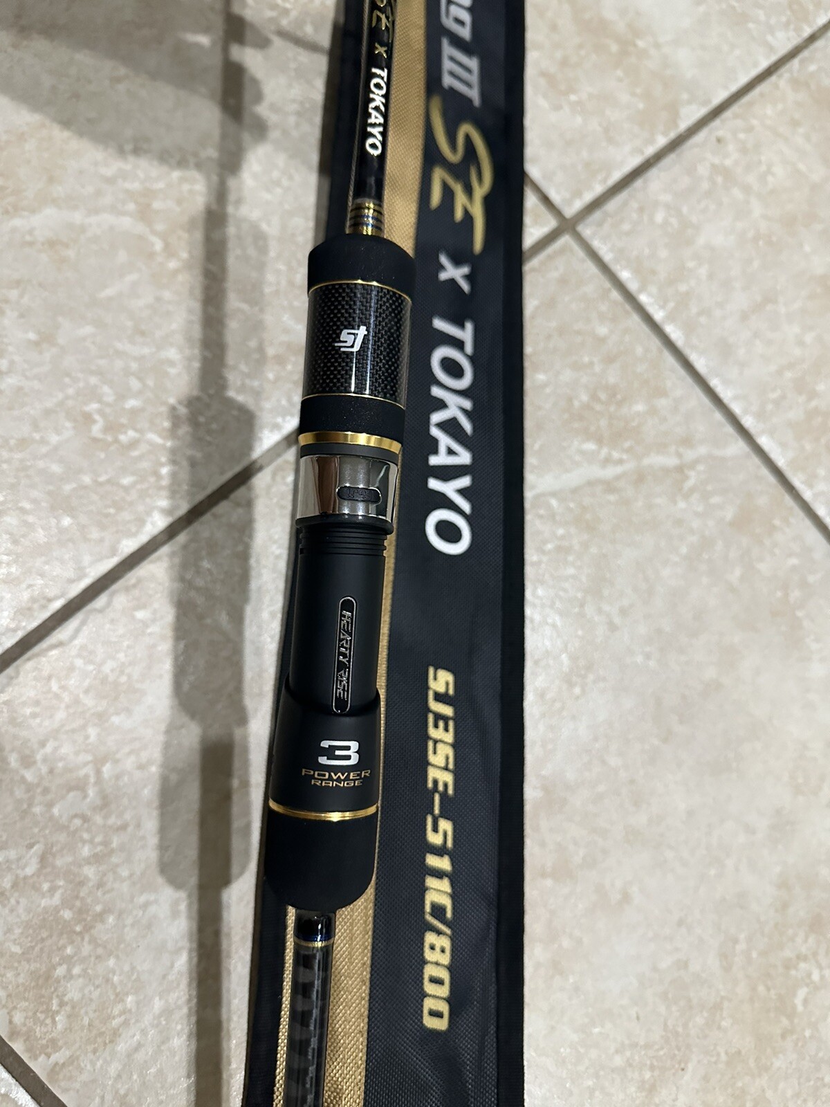 TOKAYO HEARTY RISE SLOW JIGGING ROD III SE. POWER 3. 800gr ...