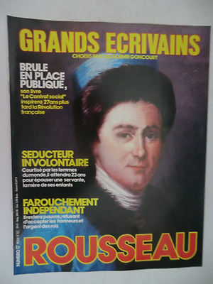 Rousseau - Grands Ecrivains : Fascicule n°17 | eBay