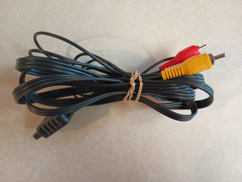 AV to RCA Audio Video Composite Cable Cord For Sony PS1 PS2 PS3 PS3 ...