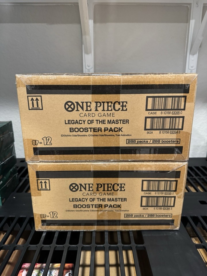 OP-12 One Piece Legacy of the Master Booster Box OP12 Case Factory ...