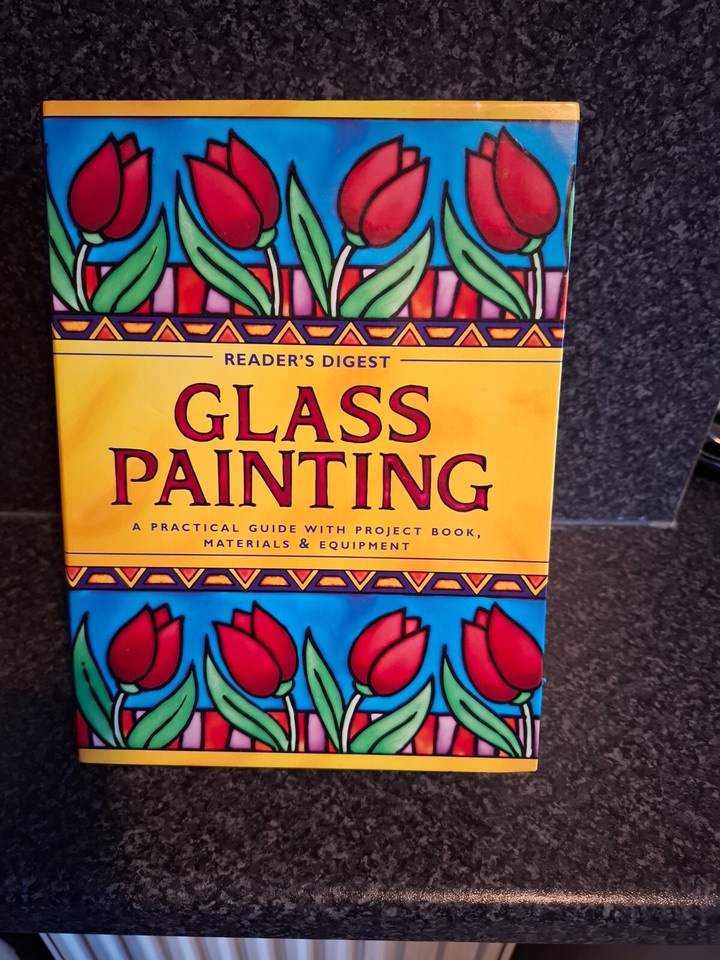 Readers Digest Glass Kit and Painting Book By Stephanie Else | eBay UK