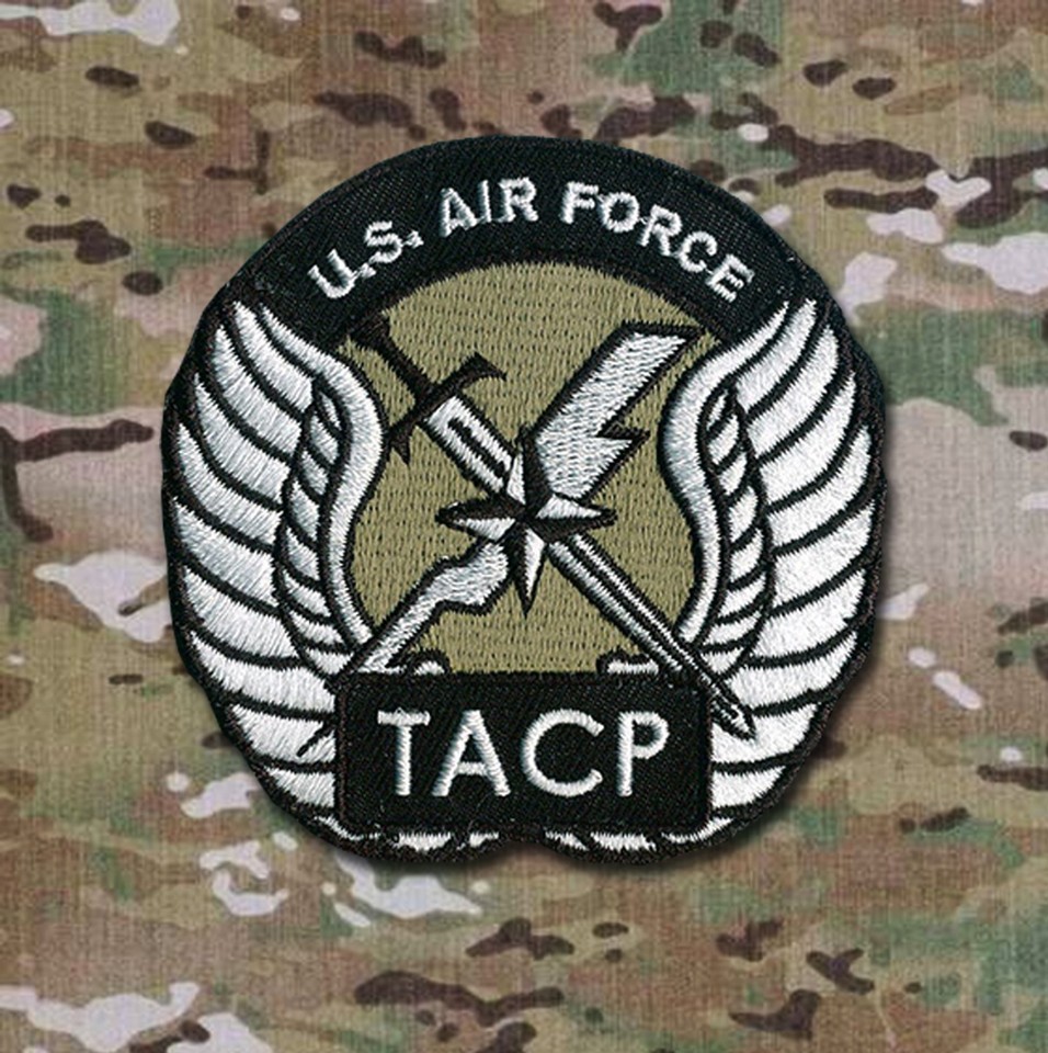 USAF Special Warfare TACP Patch - Hook & Loop Back - 2.75" Tactical Air Control | eBay