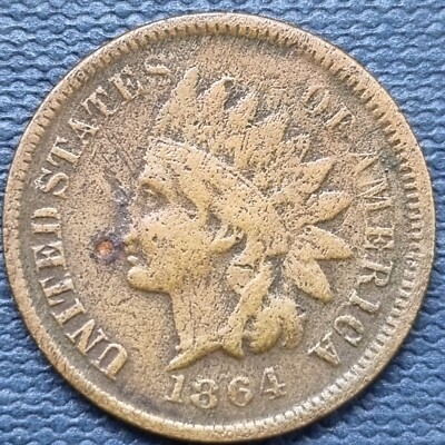 1864 with L Indian Head Cent 1c Better Grade #80138 | eBay