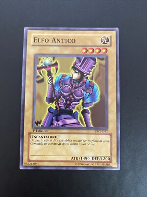 Yu-Gi-Oh Card Common Ita 1st Ed Pmt-i037 Ancient Elf Near Mint | eBay