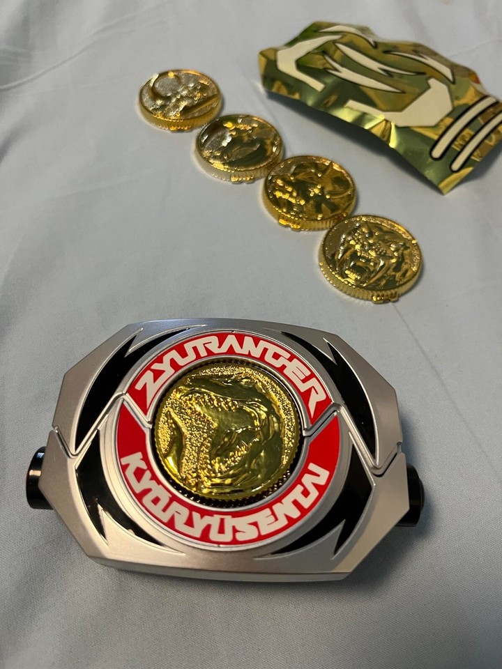 Kyouryuu Sentai Zyuranger Chogokin Dino Buckler Power Rangers Morpher ...