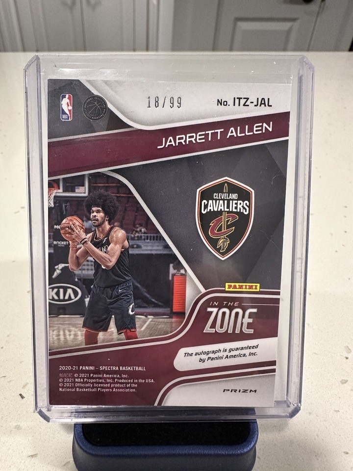 2020-21 Panini Spectra - In the Zone Autographs Celestial Prizm #ITZ-JAL Jarrett | eBay