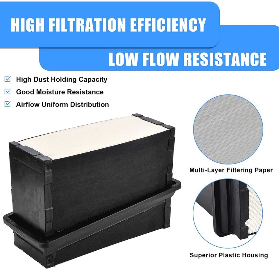 2PCS P621725 Engine Air Filter for KENWORTH T680 and PETERBILT 567 579 ...