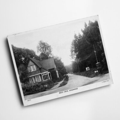 A6 PRINT - Vintage Surrey - Beech Drive, Kingswood | eBay UK