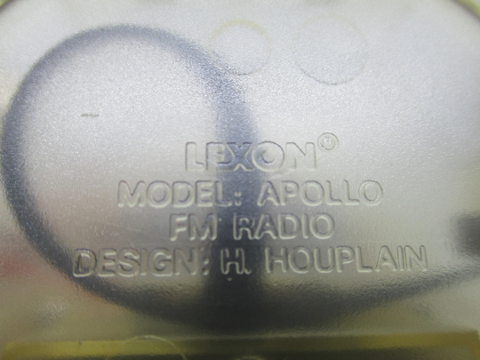 RARE New Old Stock Lexon White Apollo FM Radio LA 11 from the 1990s H ...