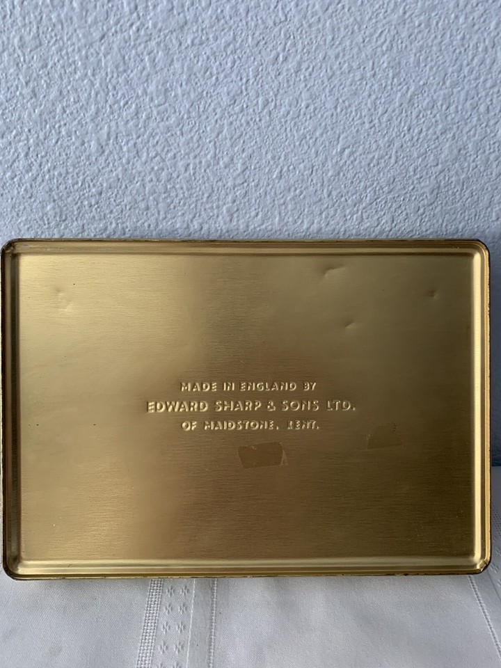 Vintage Queen Elizabeth II coronation 1953 EMPTY Toffee TIN W/ Rare ...