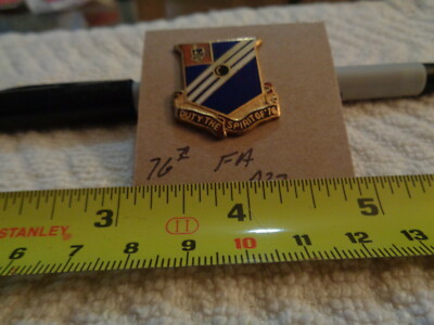76th Field Artillery D22 Unit Crest, DI, DUI (DRAW#86) | eBay