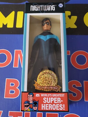 NEW 50TH ANNIVERSERY CLASSIC BOXED MEGO 8" NIGHTWING FIGURE MIB! SHIPS ...