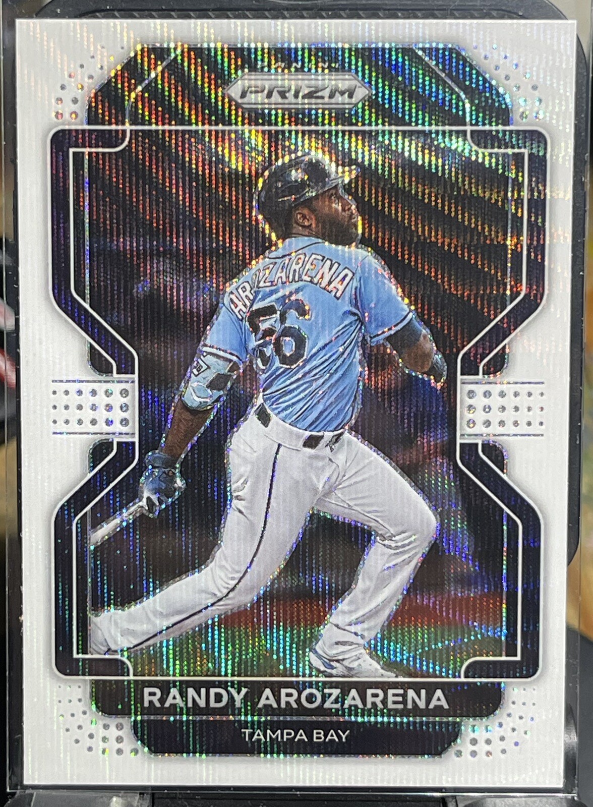 2022 Panini Prizm - White Wave Prizm #62 Randy Arozarena, Randy ...