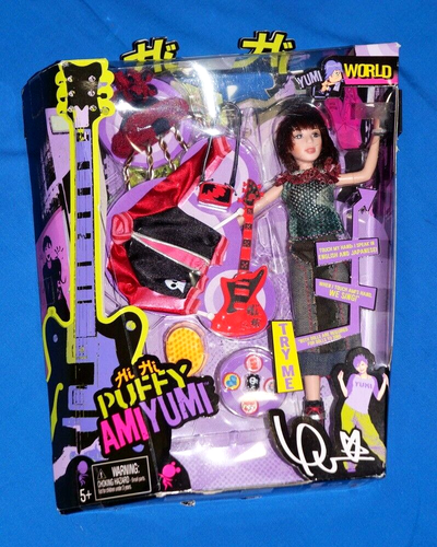 Hi Hi Puffy Ami Yumi Singing Doll -Yumi Yoshimura - Batteries Dead-New ...