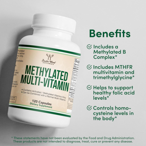 Methylated Multivitamin (Methylated and Activated Vitamins Only -... | eBay