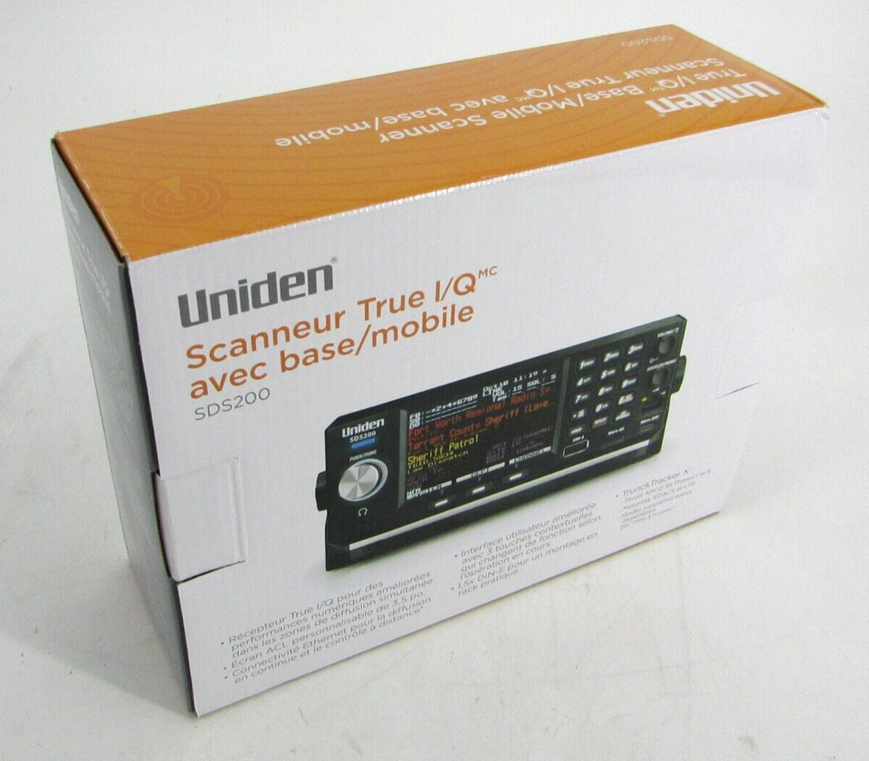 Uniden Bearcat SDS200 Base/Mobile Digital Police Scanner, TrunkTracker ...