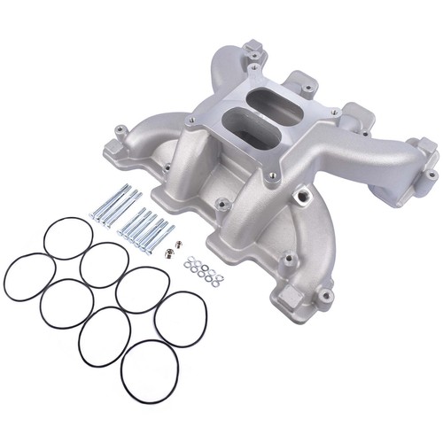 Dual Plane Carbureted Intake Manifold for GM LS Gen III/IV LS1/LS2/LS6 ...