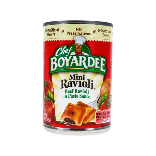 Chef Boyardee Mini Beef Ravioli Can 15 oz | eBay