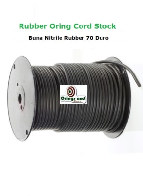 Buna O-ring Cord 1/4" 70 Duro .275 Price for 10 ft | eBay