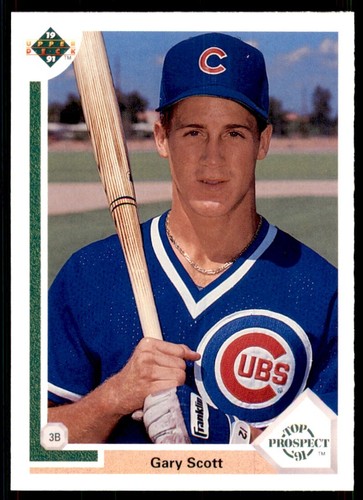 1991 Upper Deck Gary Scott Baseball Cards #58 | eBay