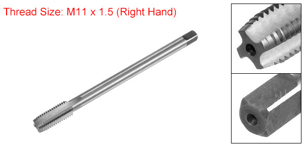 Metric Thread Tap M11 x 1.5 H2 130mm Extra Long Straight Flute Tapping ...