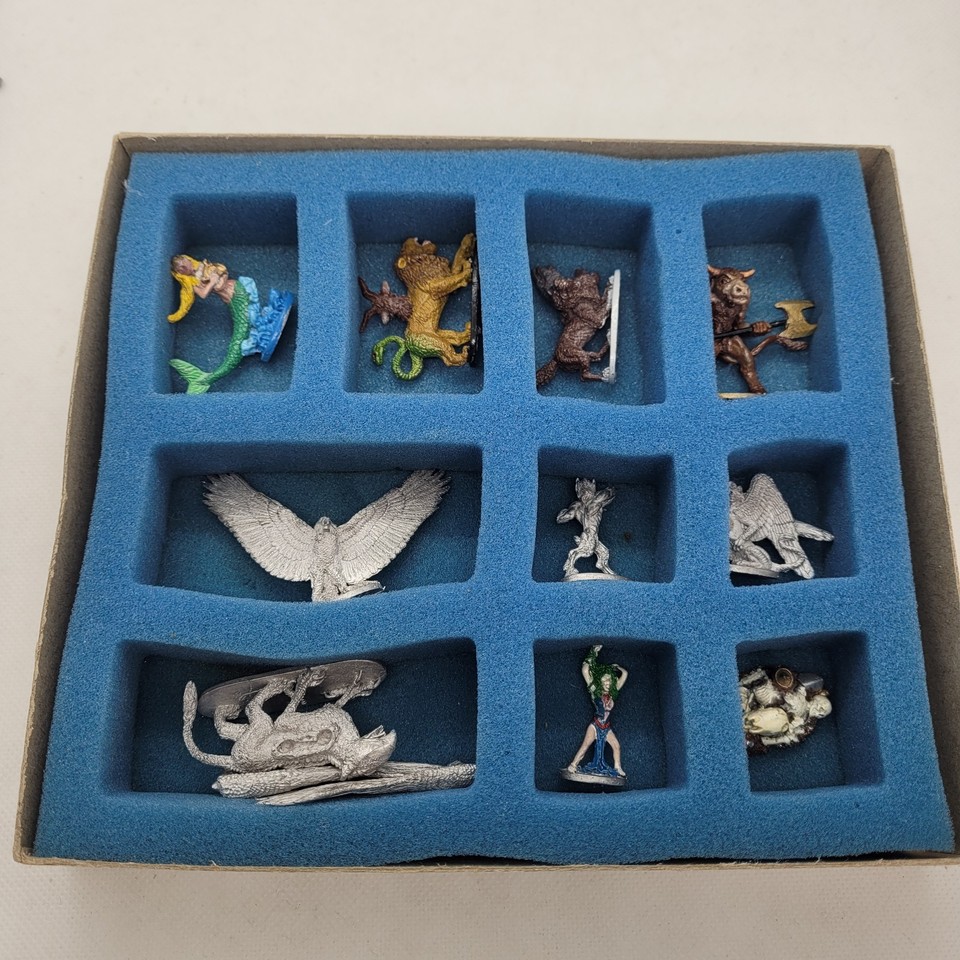 Vtg Dungeons & Dragons Grenadier Fantasy Lords 25mm Metal Figure Set ...