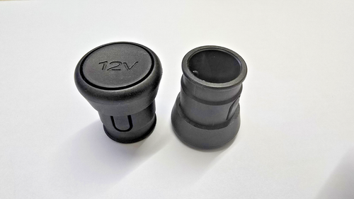 UNIVERSAL 12V LIGHTER SOCKET CIGARETTE POWER BLANK BUNG STOPPER PLUG IN ...