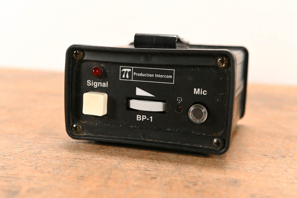 Pro Intercom BP1 Single-Circuit Headset Station Belt Pack CG01QB5 | eBay