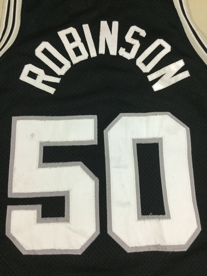 San Antonio Spurs David Robinson #50 Basketball NBA Nike Jersey Size48 ...