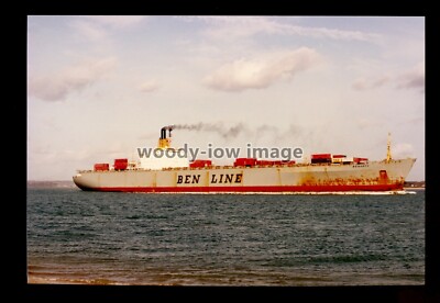 cg0530 - Ben Line Containership - Benarty , built 1973 - photograph 6x4 ...