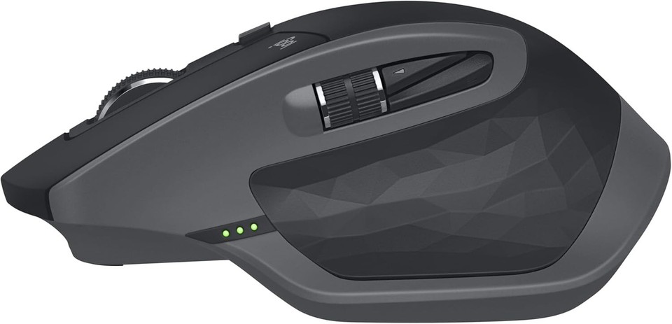 Logitech MX Master 2S Wireless Mouse Hyper-Fast Scrolling Ergonomic MAC ...