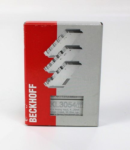 Beckhoff KL 3054 Bus terminal, 4-channel Analog input, Power, 4…20 mA ...
