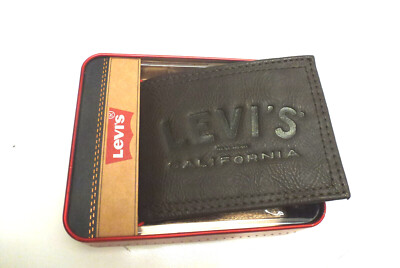 LEVI's Men's Wallet Brown New | eBay
