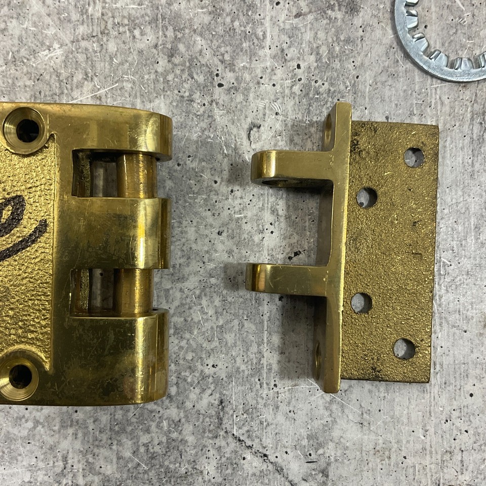 Vintage Segal Deadbolt Door Lock Brass Segalock USA Works Tested | eBay