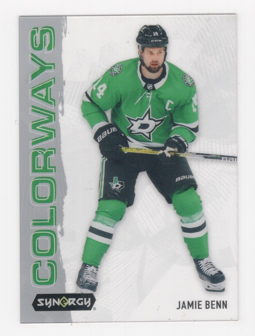 Jamie Benn Tattoos Autographed/Signed Jamie Benn Dallas Green Retro