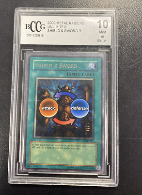 Yu-Gi-Oh - Shield & Sword - MRD-131 - Unlimited - Rare - BCCG Grade 10 ...