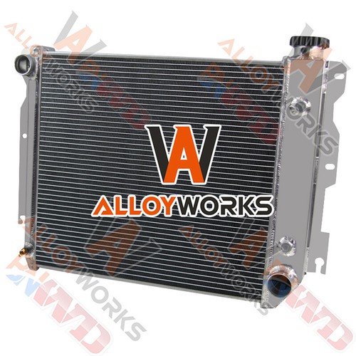 4 Row Aluminum Radiator For Jeep Wrangler TJ YJ 1987-2006 2005 Chevy GM ...
