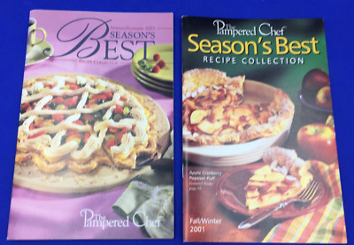 Pampered Chef Season’s Best Recipe Collection Spring/Summer & F/W 2001 ...