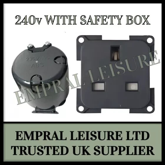 CBE C-Line Campervan 240v Socket Motorhome Caravan 13A 3 Pin uk 240v ...