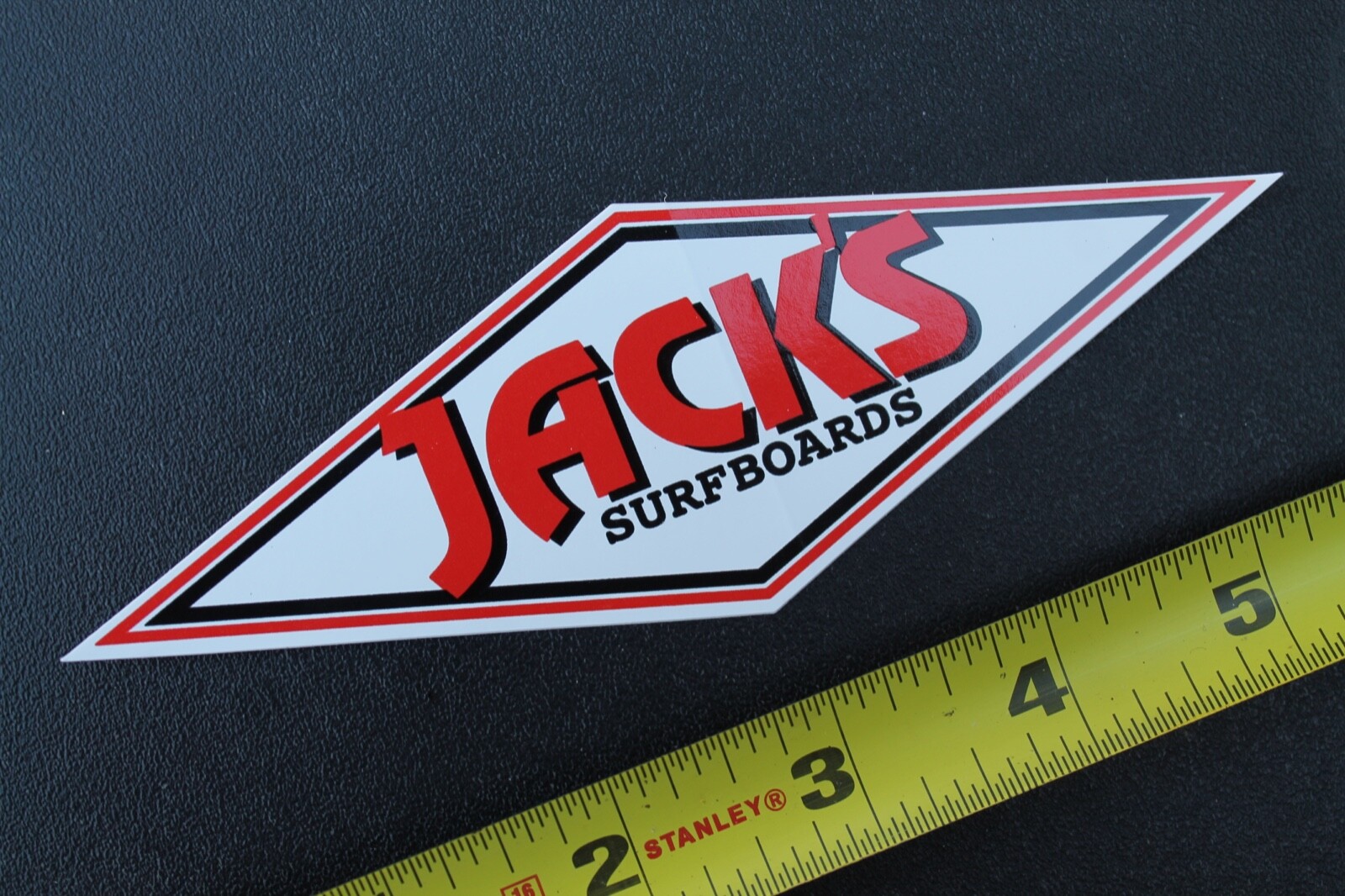 Jack's Surf Shop Diamond Red White OG Classic Logo V29B Vintage Surfing ...