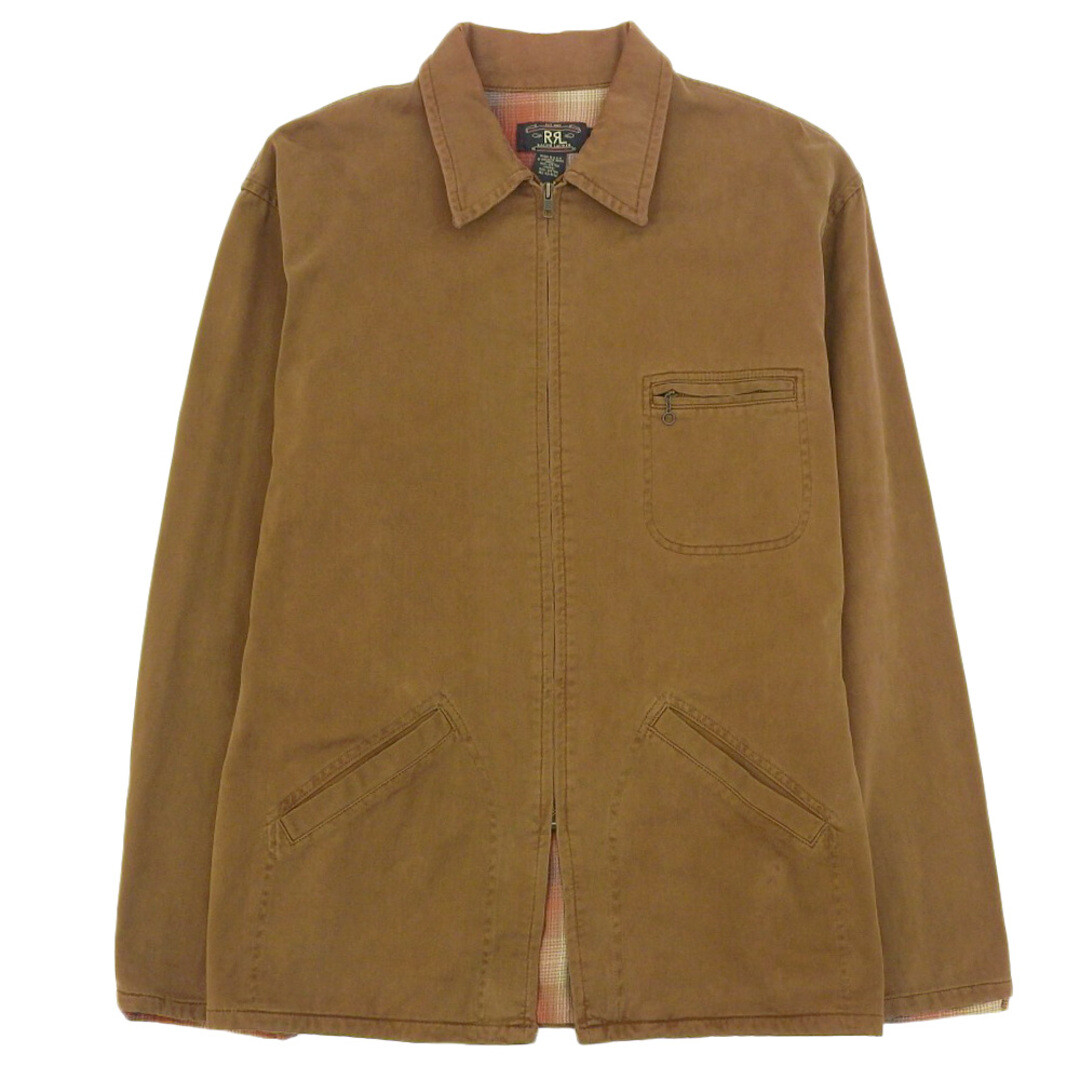 RRL Moleskin Work Jacket Brown Cotton Made in USA Siz… - Gem