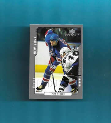 CZECH! 2000-01 UD MVP THIRD STAR # 120 PETR NEDVED NY RANGERS ...