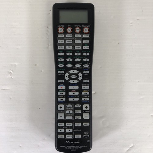 Pioneer av pre-programmed and learning remote control axd7325 | eBay