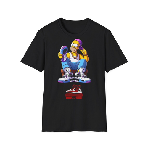 Exclusive Rapper Homer Simpson T-shirt, Unique Style for The Simpsons ...