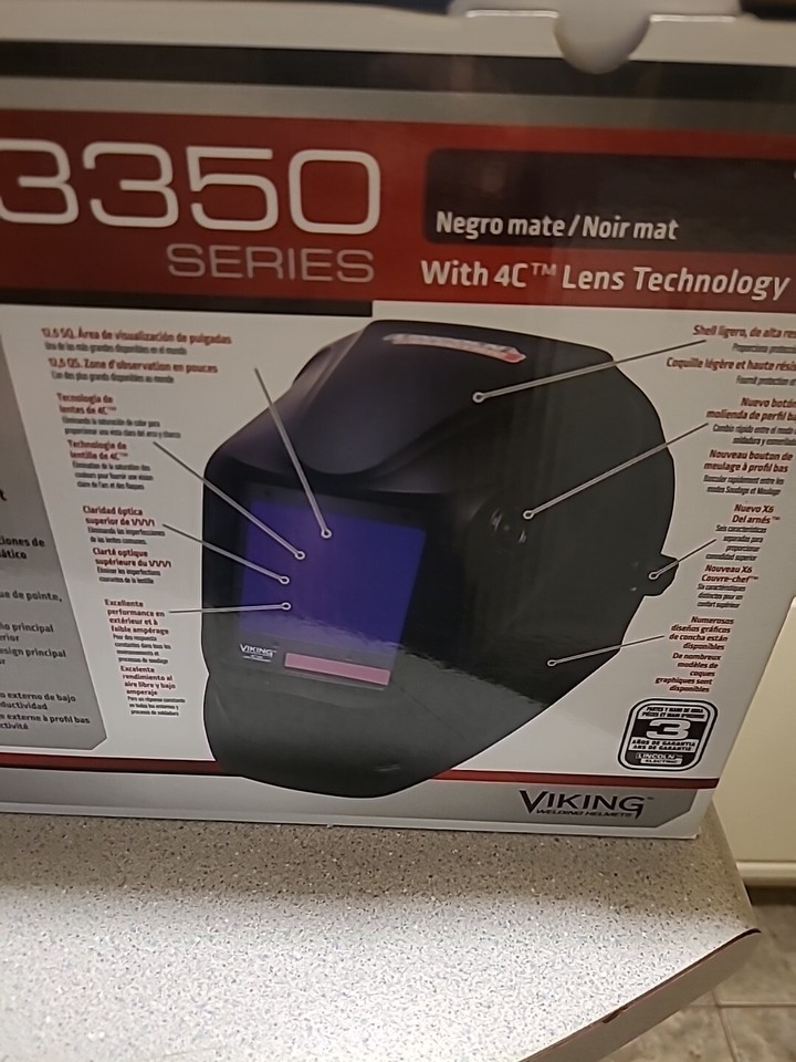 Lincoln K3034-4 Viking 3350 Black Welding Helmet 15082860565 | eBay