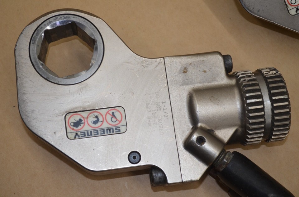 3 Sweeney Enerpac Hydratight Hydraulic X1E Pumps & 1- RSL4H & 2- RSL4H ...